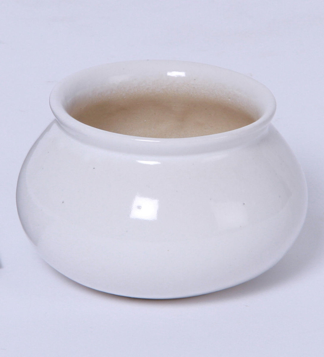 Glazed ceramic table top pot – Gaia Pottery In